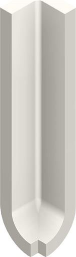 Greige, Matt - Cove Base Inside Corner - Höganäs Kakel